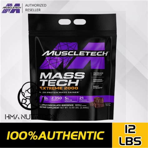 Muscletech Mass Tech Extreme 2000 12lbs Masstech Extreme 2000