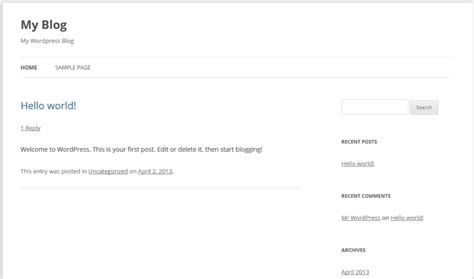 How To Install WordPress OneClick Serverbd