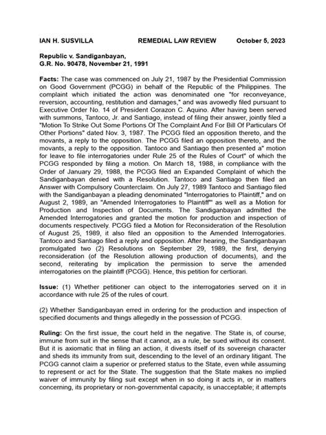 Digests | PDF | Deposition (Law) | Discovery (Law)