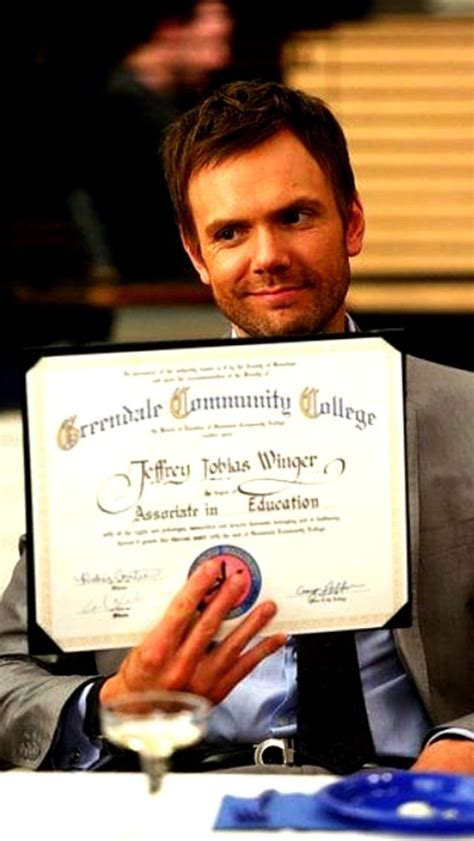 Jeff Winger Community Tv Greendale Community Tv Show