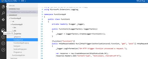 how can i deploy to a function app in azure without warnings stack