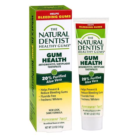 The Natural Dentist Gum Health Toothpaste 20 Purified