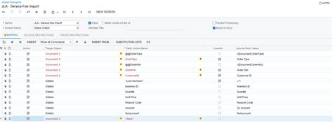 how to add a line to an existing sales order via import scenario