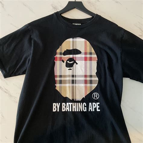 Bape X Burberry 910 Condition Limited Depop