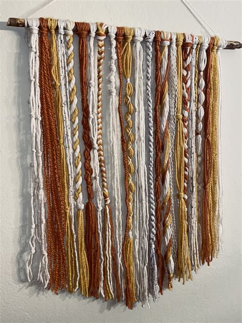 Bohemian Yarn Wall Tapestry