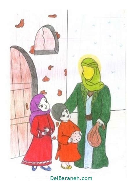 نقاشی حضرت محمد 40 نقاشی کودکانه درباره پیامبر ولادت مبعث زندگی وفات