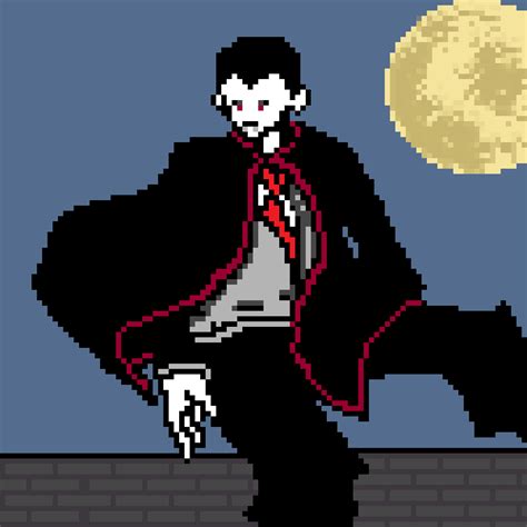 Pixilart Vampire By Turtlelord4130