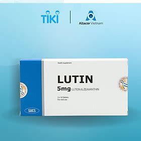 Mua CHÍNH HÃNG VIÊN UỐNG BỔ MẮT LUTIN 5MG HỘP 30 VIÊN