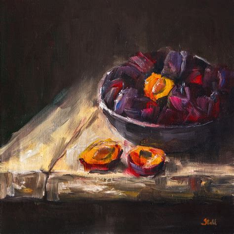 Купить картину Сливы в Москве от художника Шталь Наталия