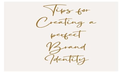Tips for creating the perfect brand identity - DigitalGpoint