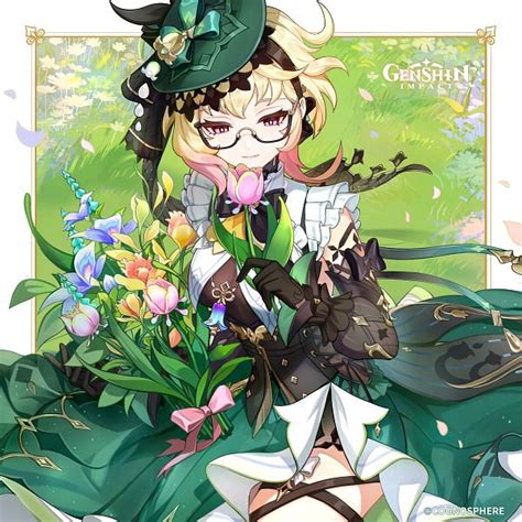 Emilie Genshin Impact Image By Hoyoverse Zerochan Anime Image Board