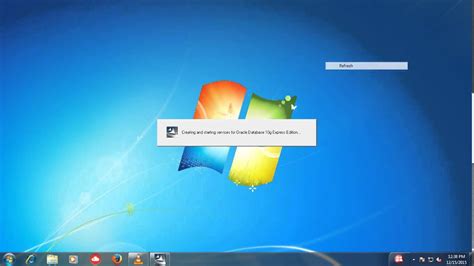 how to install oracle database 10g express edition exe youtube