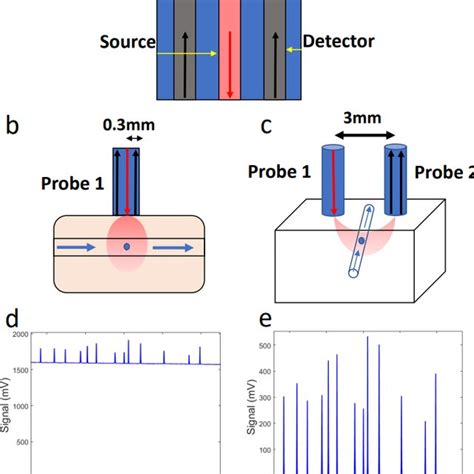 Diffuse In Vivo Flow Cytometer Difc A Diagram Of Difc Fiber Probe