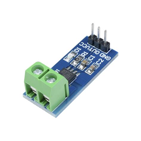 Acs712 Modul How To Wire Current Sensor Acs712 To Esp32 Decwee