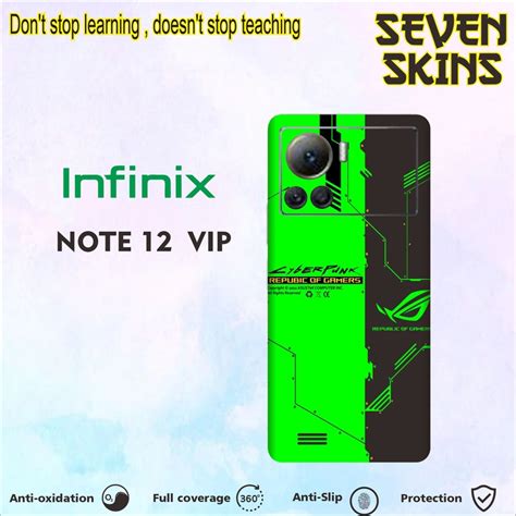 Jual Skin Handphone Dapat Infinix Note Vip Rog Shopee Indonesia