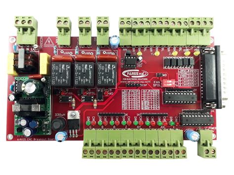 CNC Breakout Board PPIC Fares PCB