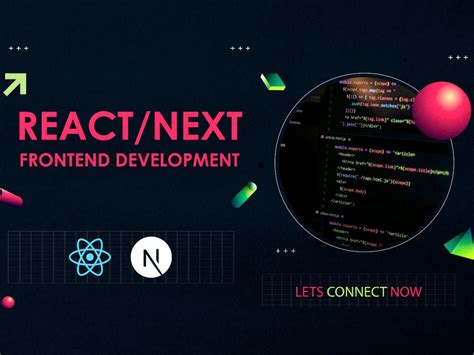 a high performance react js next js web application with modern