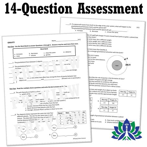 Gravity Quiz Or Test Flying Colors Science