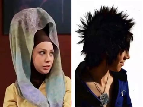 فُکل و مقنعه مدرن و لاکچری دبیرستان دهه مختلف مقایسه صورتای ابرو نخ