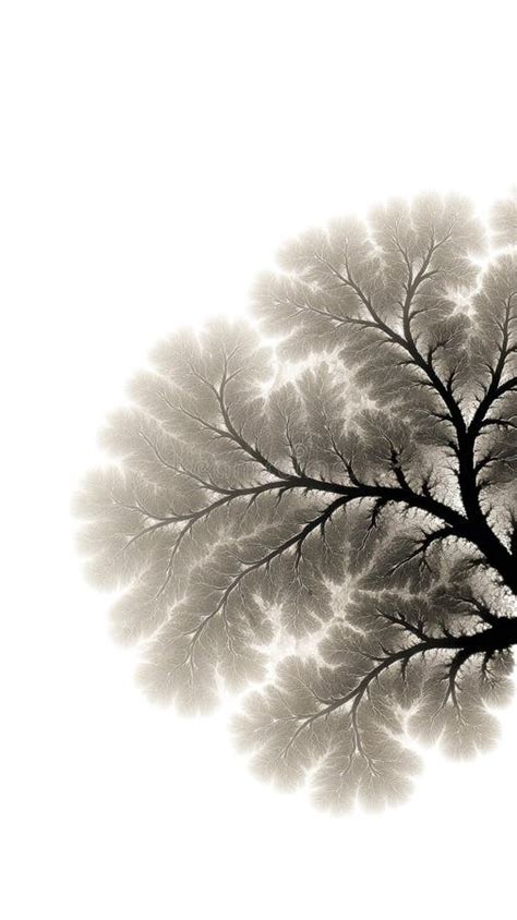 Fractal Miracle Tree Of Pythagoras Illustrating Complex Geometric