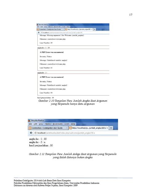 Modul Pelatihan Ci Codeigniter 17 22 Pdf