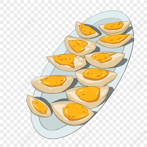 소금에 절인 오리 달걀 Png 일러스트 무료 다운로드 Lovepik