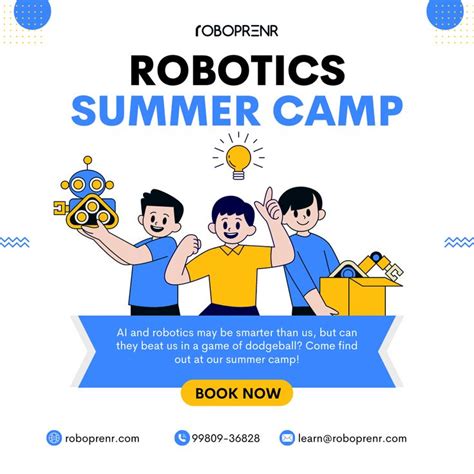 roboprenr robotics summer camp coding summer camp computer summer