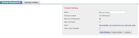 Backup Cisco Firepower Management Center FMC Jordansphere