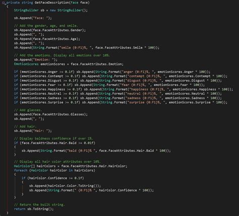 using the face api from microsoft cognitive services part 1 face detection the flying maverick