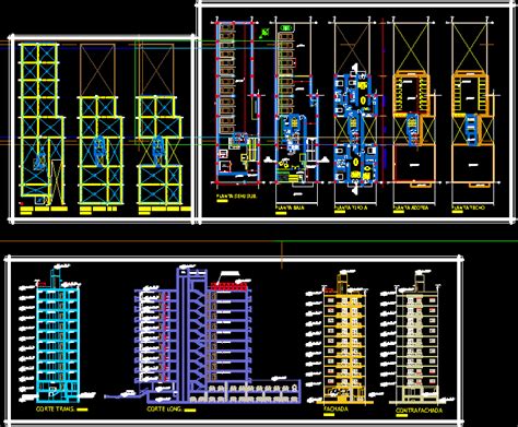 Building Height DWG Block For AutoCAD Designs CAD