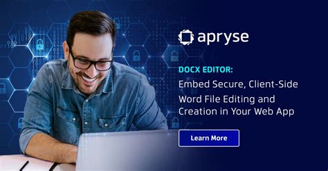 Apryse On Linkedin Javascript Docx Editor Sdk For Webviewer Apryse