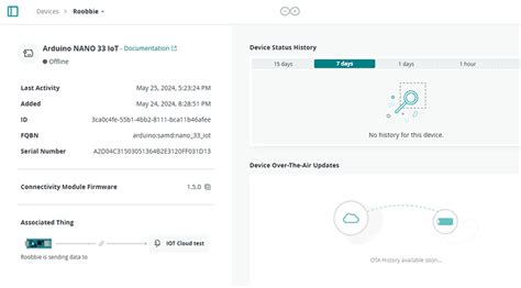 Arduino Nano 33 Iot Cannot Get Connected To Iot Cloud Cloud Iot