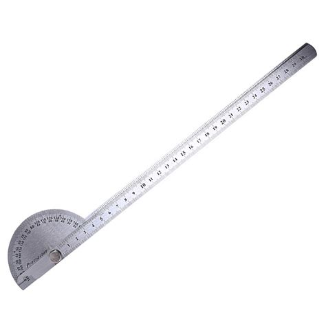 Angle Protractor 0 180 Degree Protractor Stainless Vicedeal