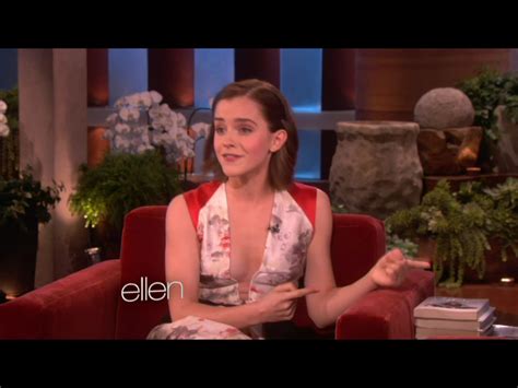 Naked Emma Watson In Ellen The Ellen Degeneres Show