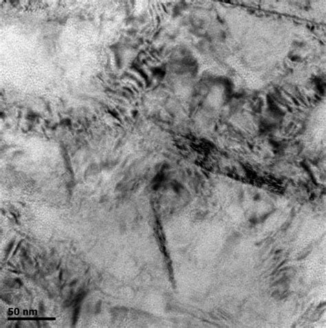 A Bright Field Image With Diffraction Pattern Of Bcc And Cementite Download Scientific