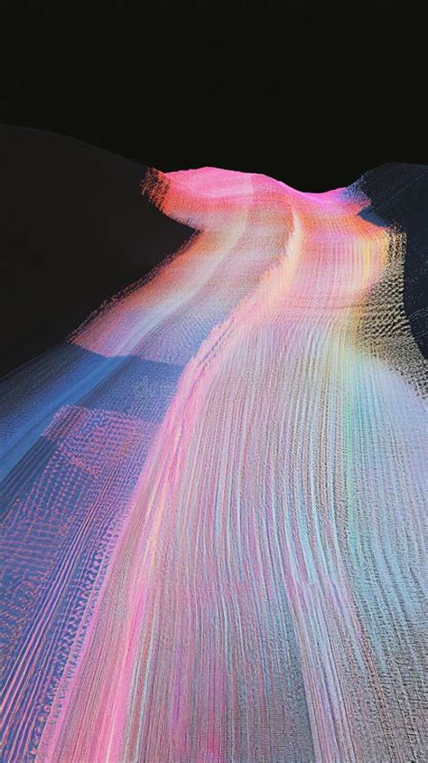 Abstract Digital Art With Vibrant Colors And Intricate Patterns Highlighting Elegant Symmetry