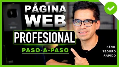 Crear pãgina web profesional 2025
