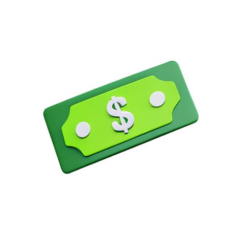 Dollar 3d Rendering Icon Illustration 28605916 Png