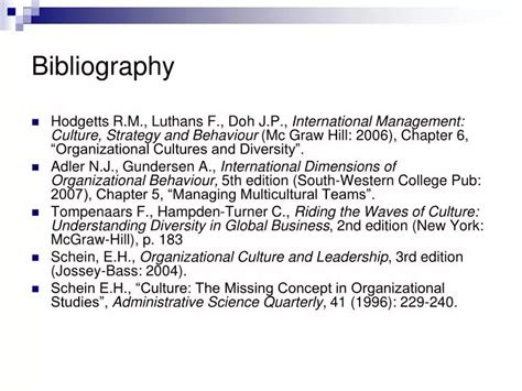 Ppt Bibliography Powerpoint Presentation Free Download Id1015237