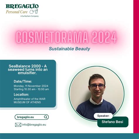 Bregaglio Srl On Linkedin Bregaglio Cosmetorama2024 Bregaglio Events Beauty Personalcare