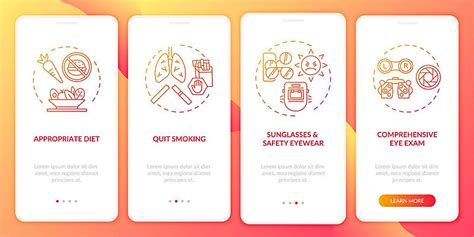 Eye Health Tips Vector Infographic Template Diagram Prevention Infection Vector Diagram