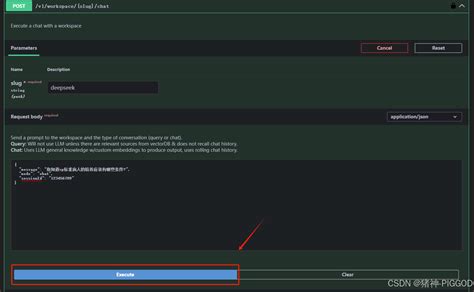 deepseek调用api访问，使用anythingllm建立本地知识库后开放api调用，apifox postman调用本地deepseek