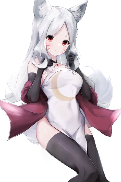 Shiro Sewayaki Kitsune No Senko San Drawn By Phosphos Danbooru