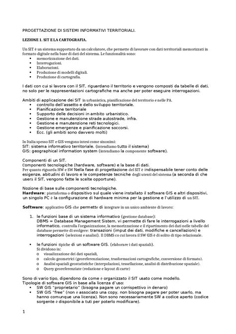 Progettazione Di Sistemi Informativi Territoriali Schemi E Mappe Concettuali Di Sistemi