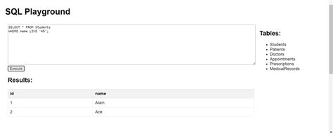 Sql Where Sql Tutorial