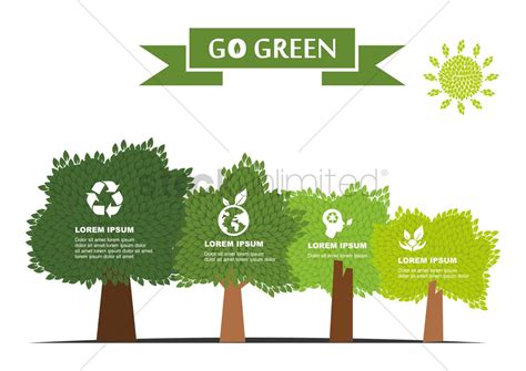 Tree Infographic Vector At Collection Of Tree