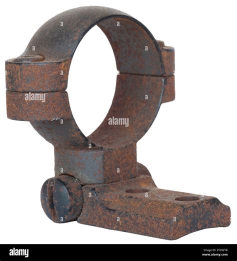 Rifle Scope Base And Ring For Mounting A Magnified Optic On A Rifle