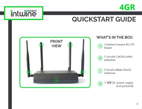 4GR Internet Failover Bundle Business Continuity Parallel Networking Intwine Connect
