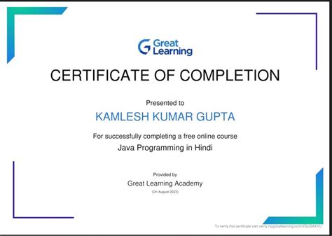 Kamlesh Kumar Gupta On Linkedin Greatlearning Greatlearning Javaprogramming Java