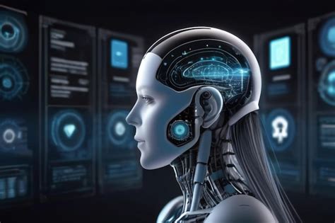 Premium Photo AI Artificial Intelligence Concept Deep Learning GUI Graphical User Interface